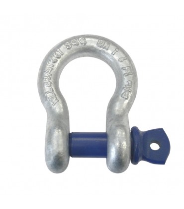 Manilles de levage - Acier galvanisé haute résistance - 2t à 6,5t - SONOSS