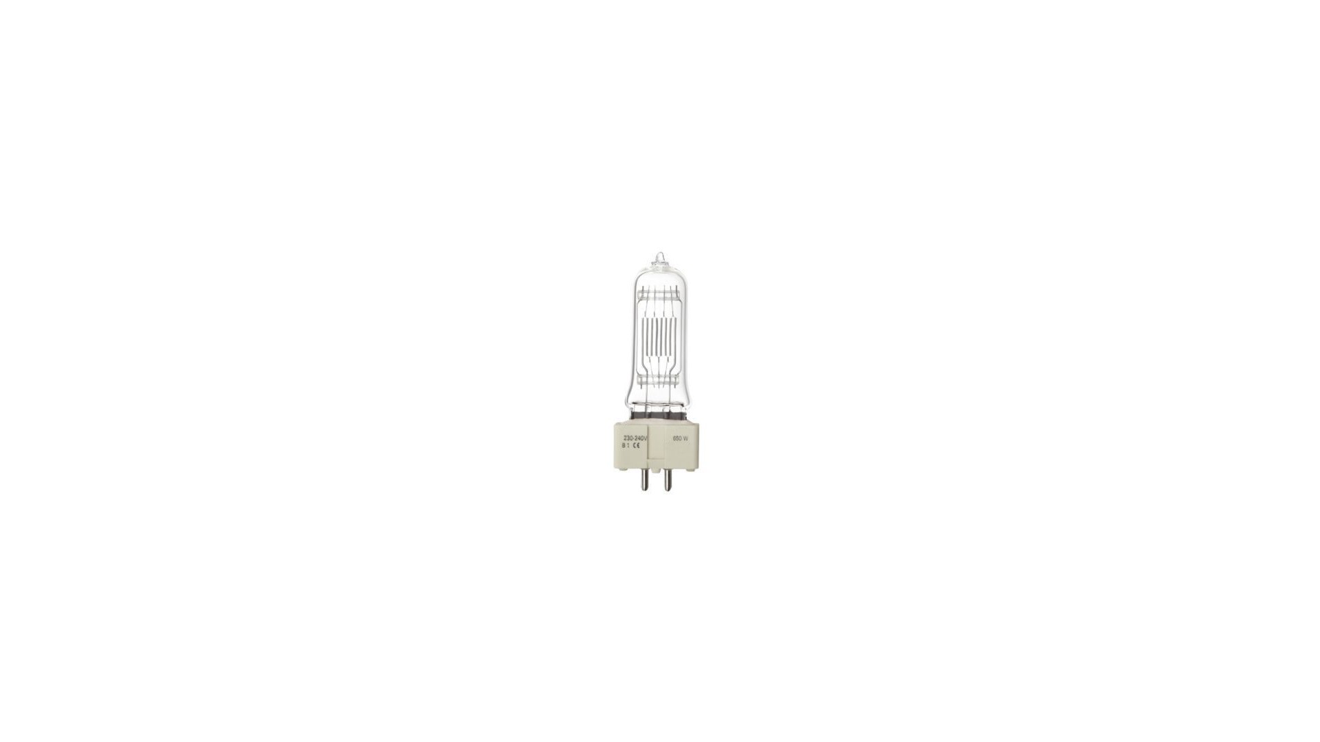 Radium - RH 657 P - 650W halogen lamp - 230V - GX 9.5